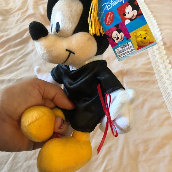 Disney | Toys | Mickey Mouse Graduate Stuffed Animal | Poshmark